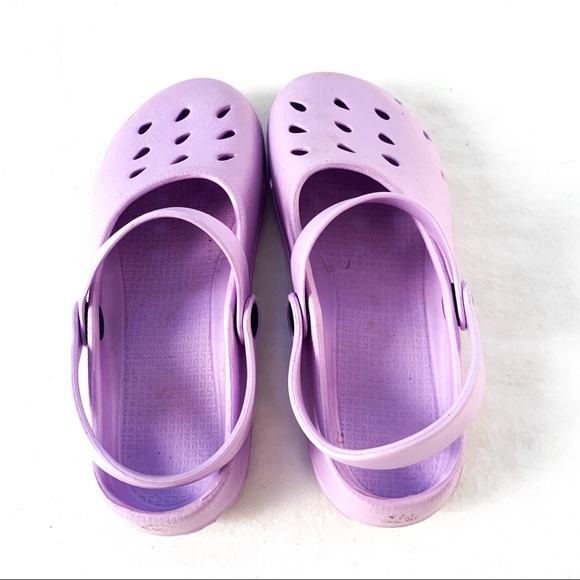 CROCS | Shoes | Lavender Purple Mary Jane Imitation Crocs | Poshmark